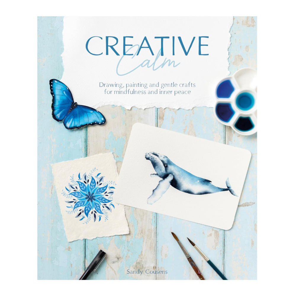 Creative Calm Watercolour Book By Sandy Cousens | Little Lane Workshops | Sydney Art and Craft ...