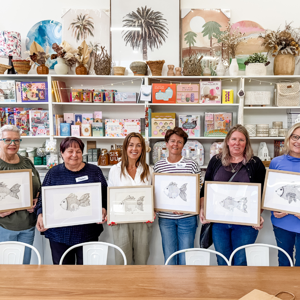 Mindful Drawing Workshop | Little Lane Workshops | Sydney Creative Art ...