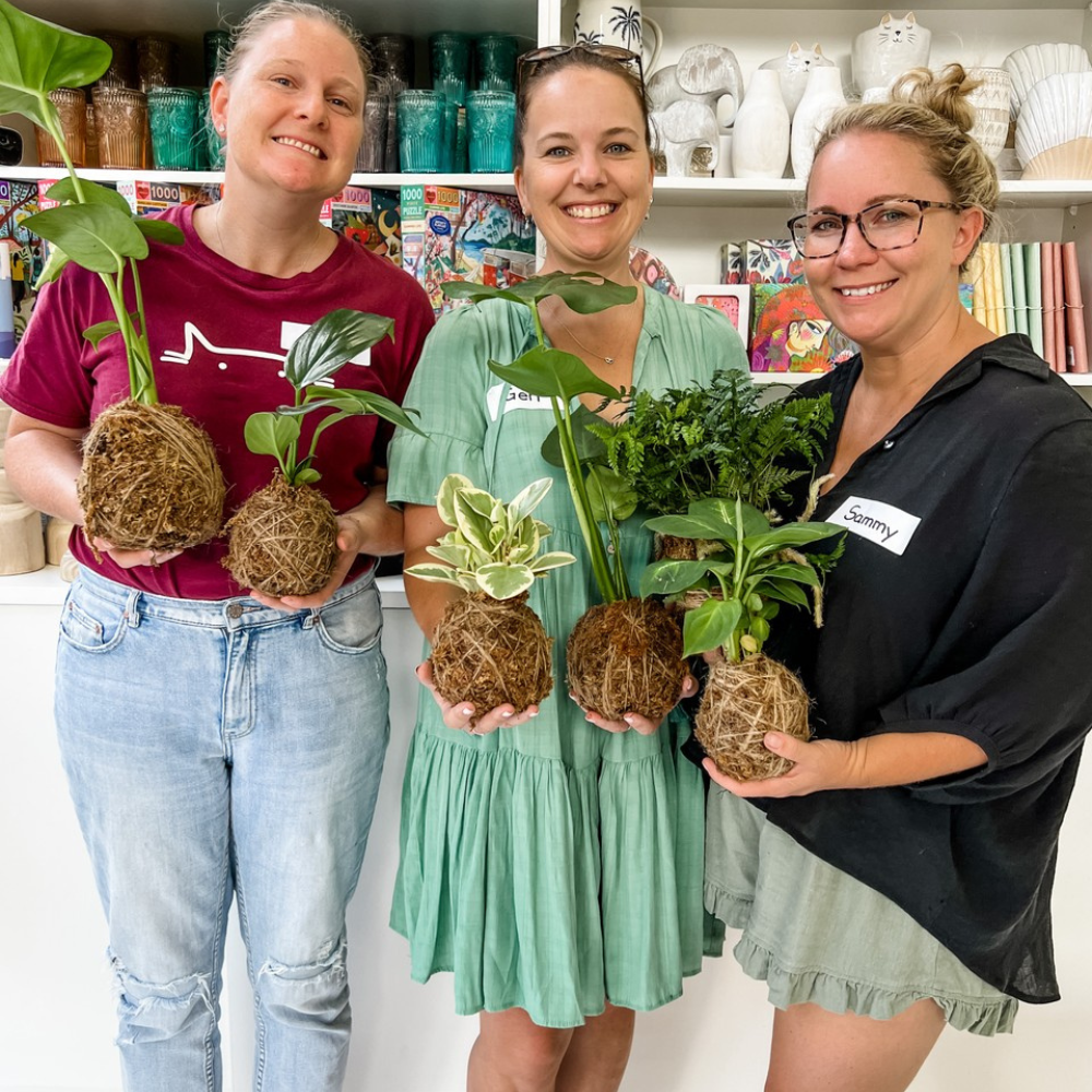 KOKEDAMA WORKSHOP | Little Lane Workshops | Sydney Creative Art and ...